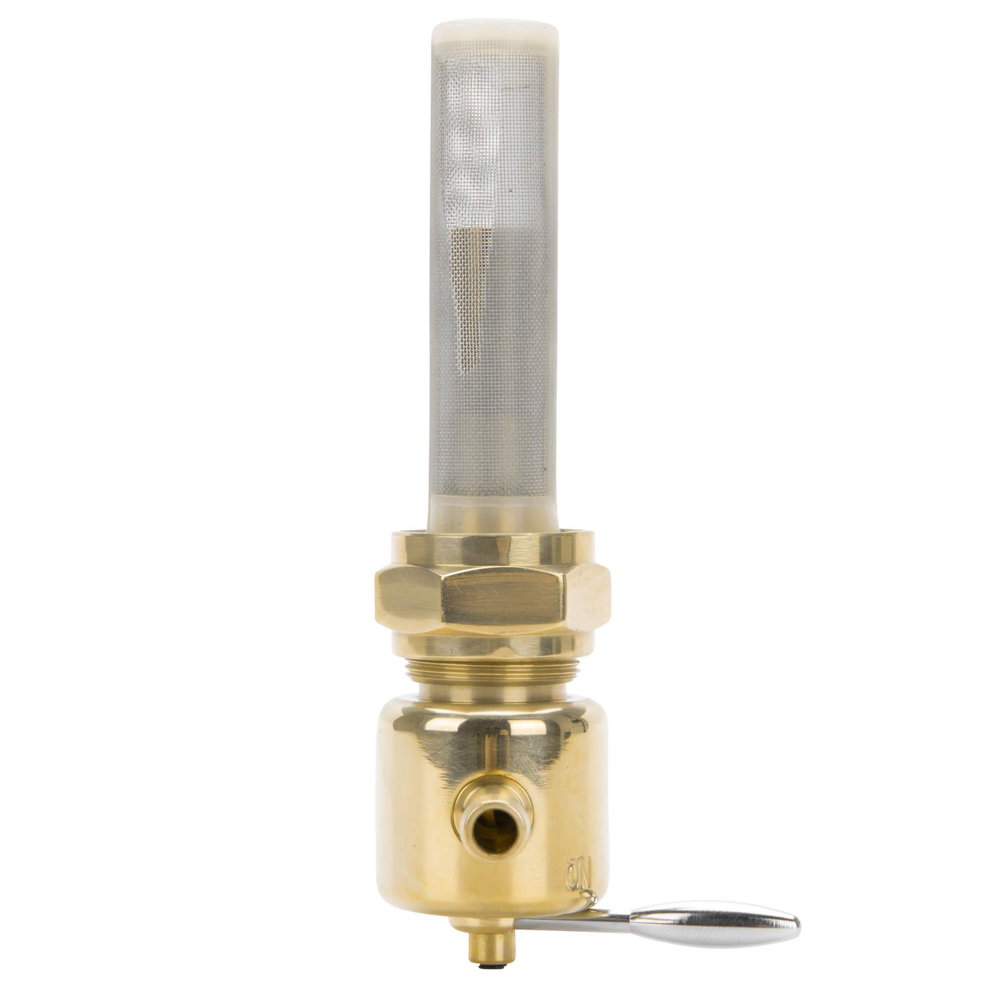 Cycle Standard 22mm Petcock Round Body Solid Brass Harley-Davidson ...