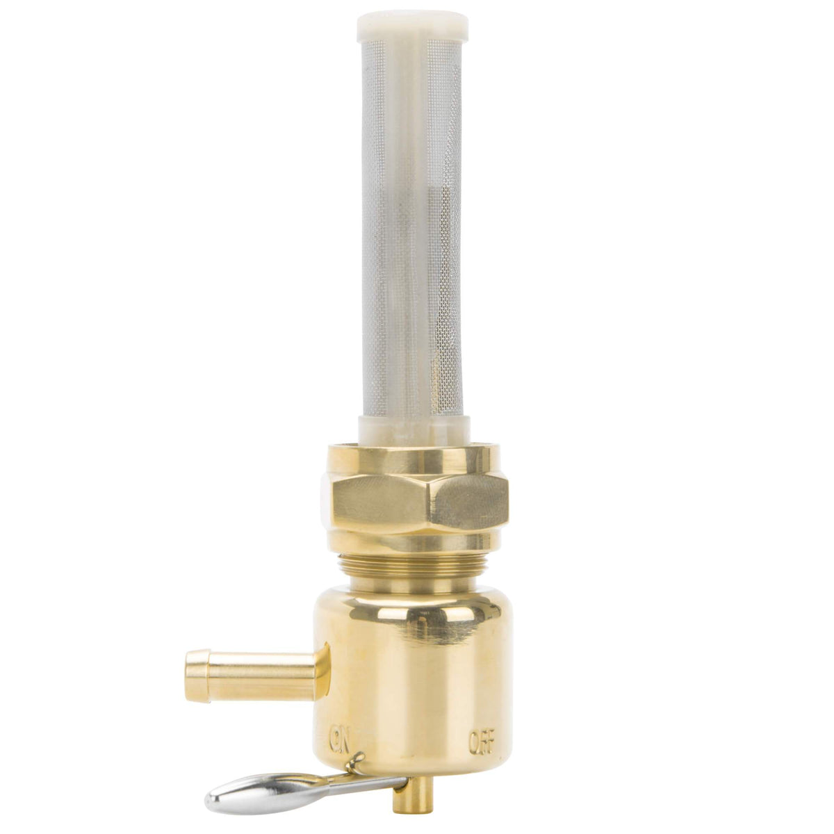 Cycle Standard 22mm Petcock Round Body Solid Brass Harley-Davidson ...