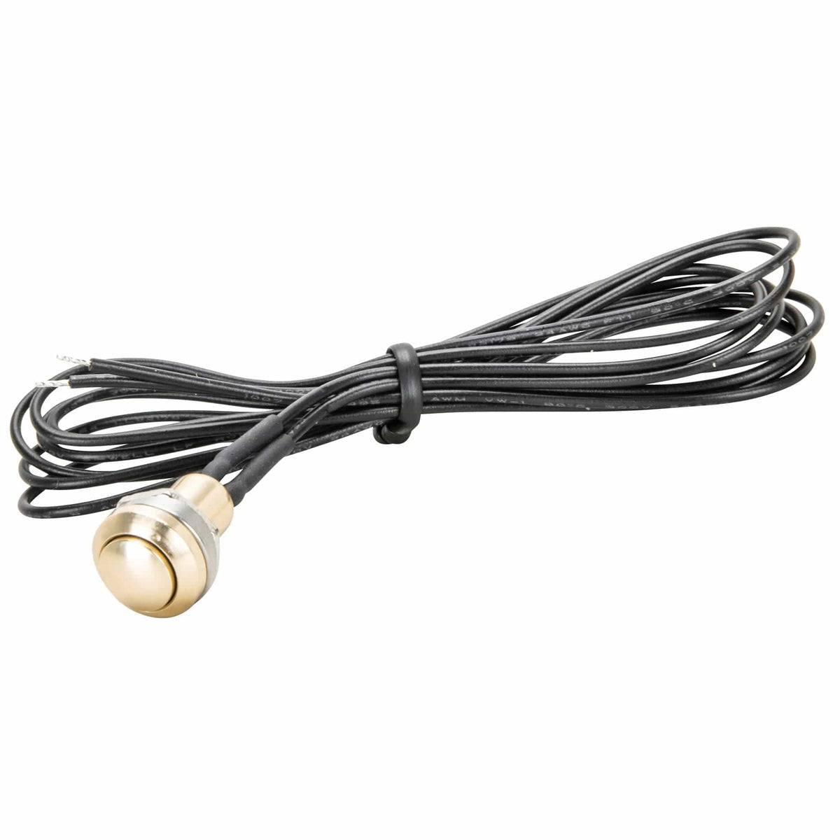 Cycle Standard Mini Push Button Switch - Brass – Lowbrow Customs