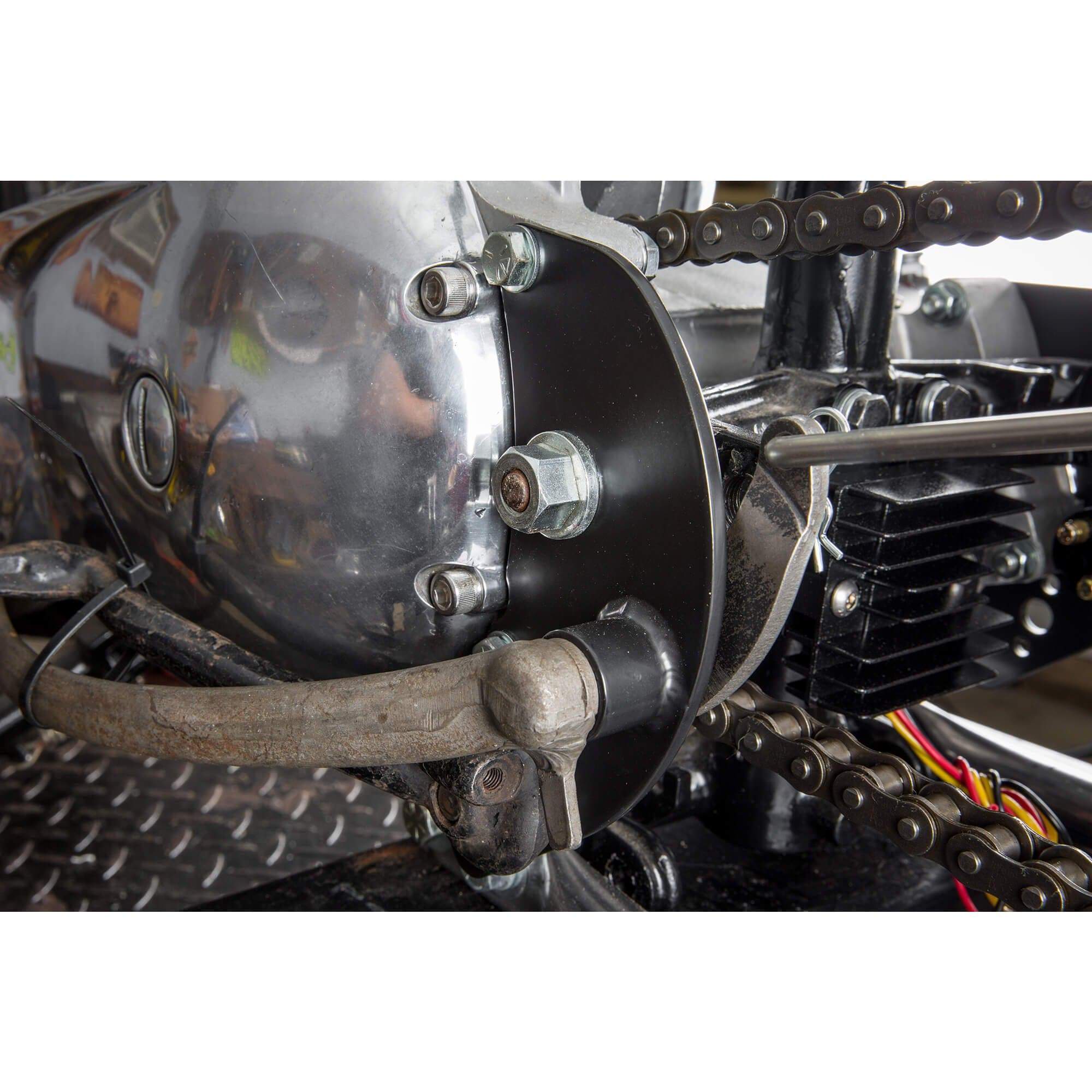 Lowbrow Customs Rear Motor Mount Plates for Triumph Motorcycles ...