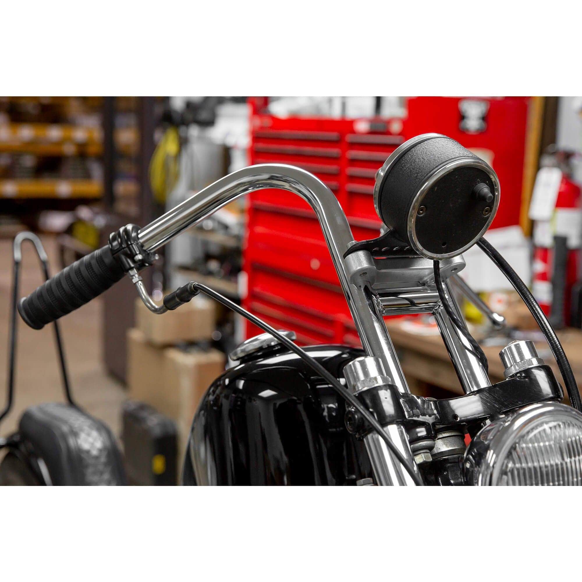 Lowbrow Customs Speedometer Gauge Riser Mount for 1 inch T-Bar ...