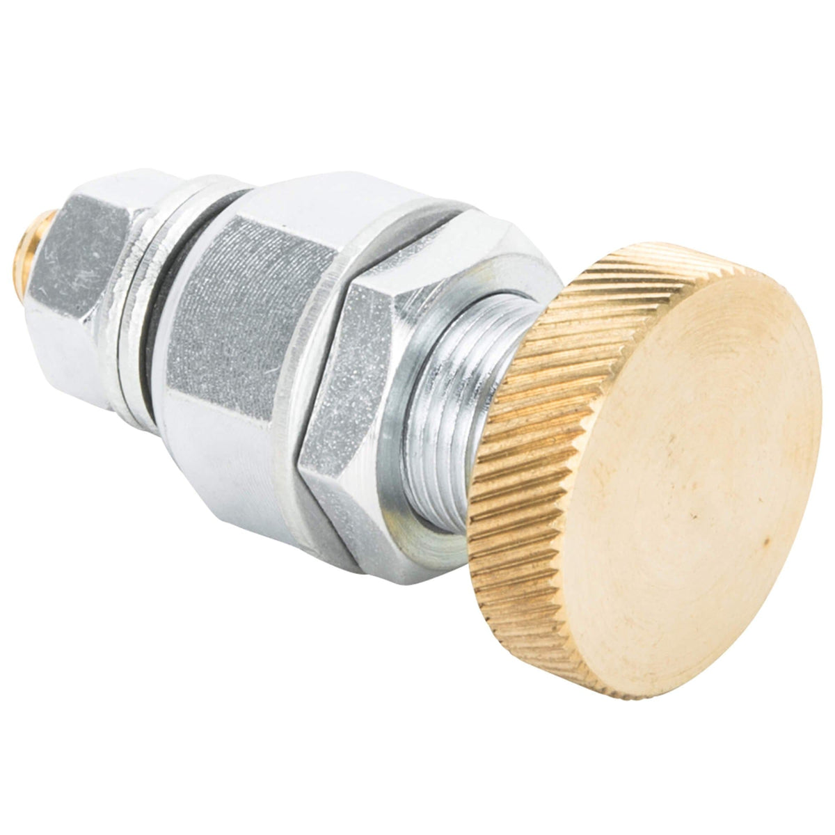 Bates Kill Bill Motorcycle Battery Disconnect Switch - Brass Knob ...