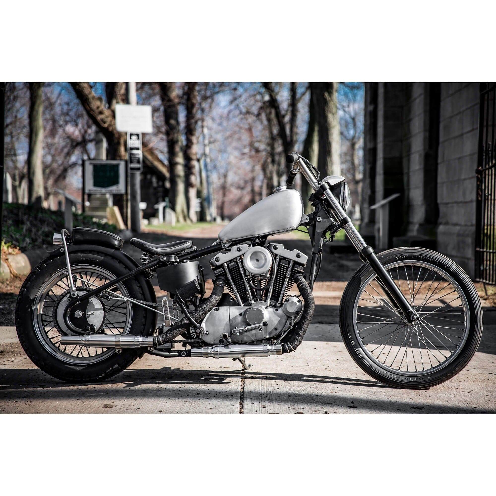 Ironhead Hardtail Bobber Frames 1975 Sporty Finished Up For Now….