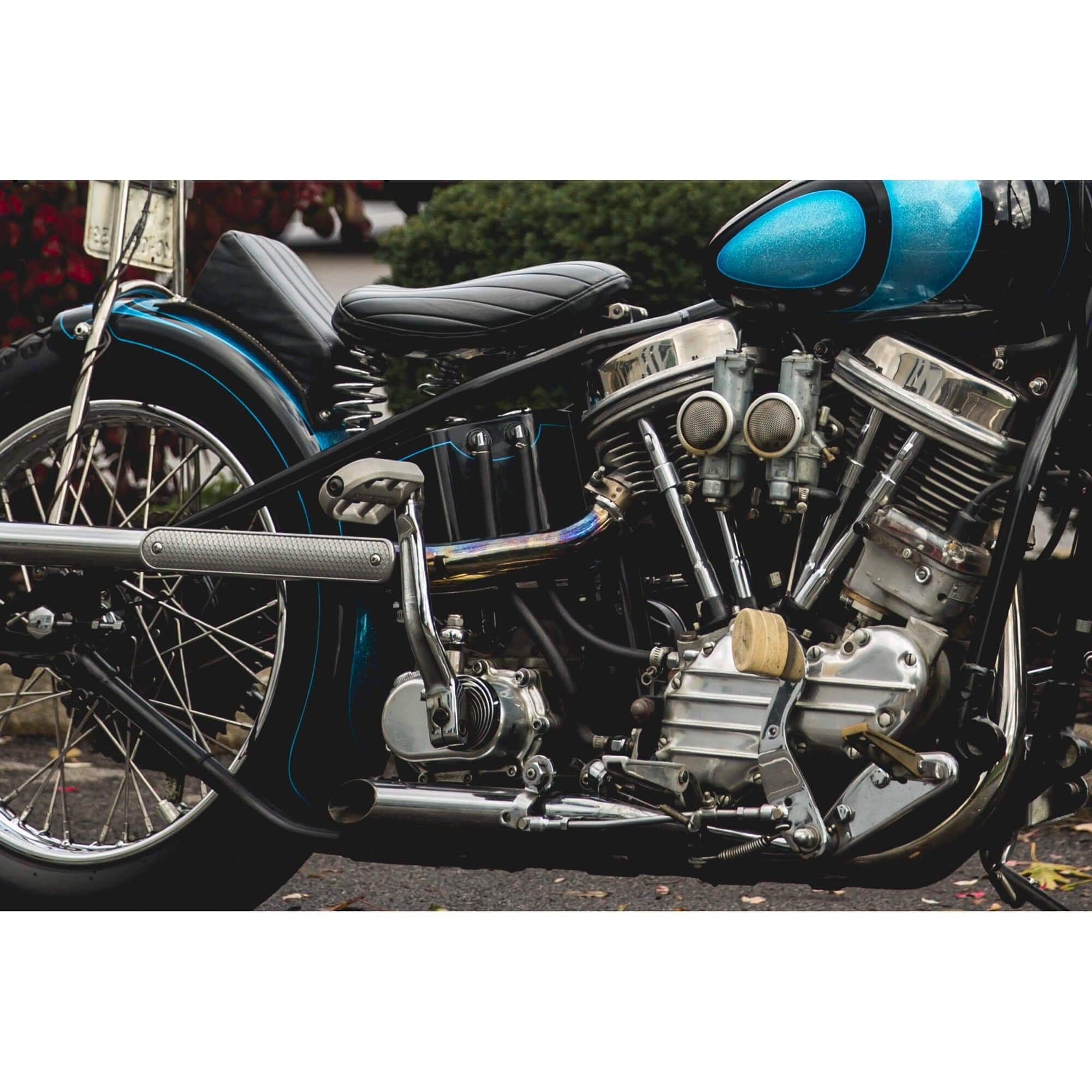 harley panhead frame
