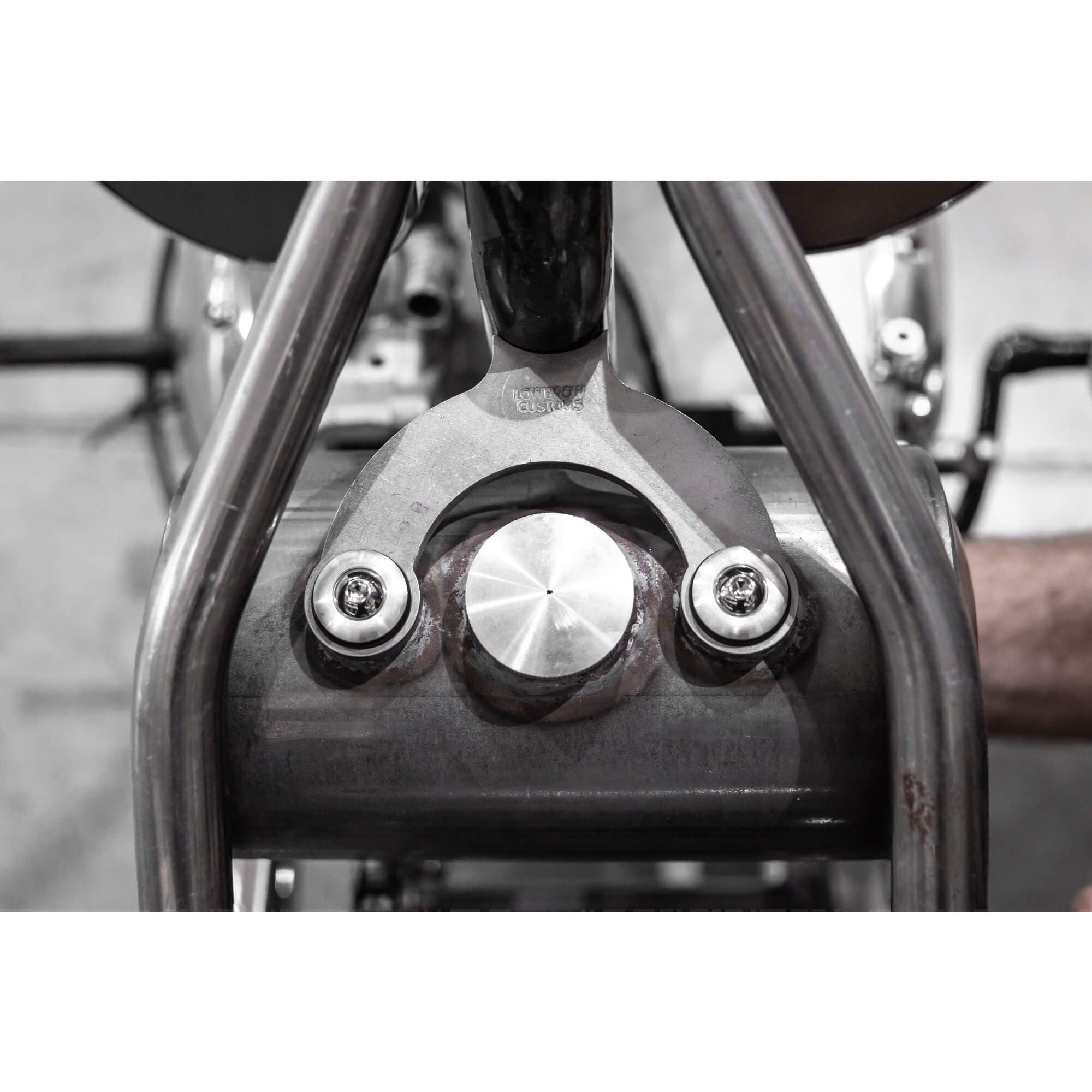 Lowbrow Customs Rubber Mount Bracket Kit for Lowbrow Oil Tanks - for ...