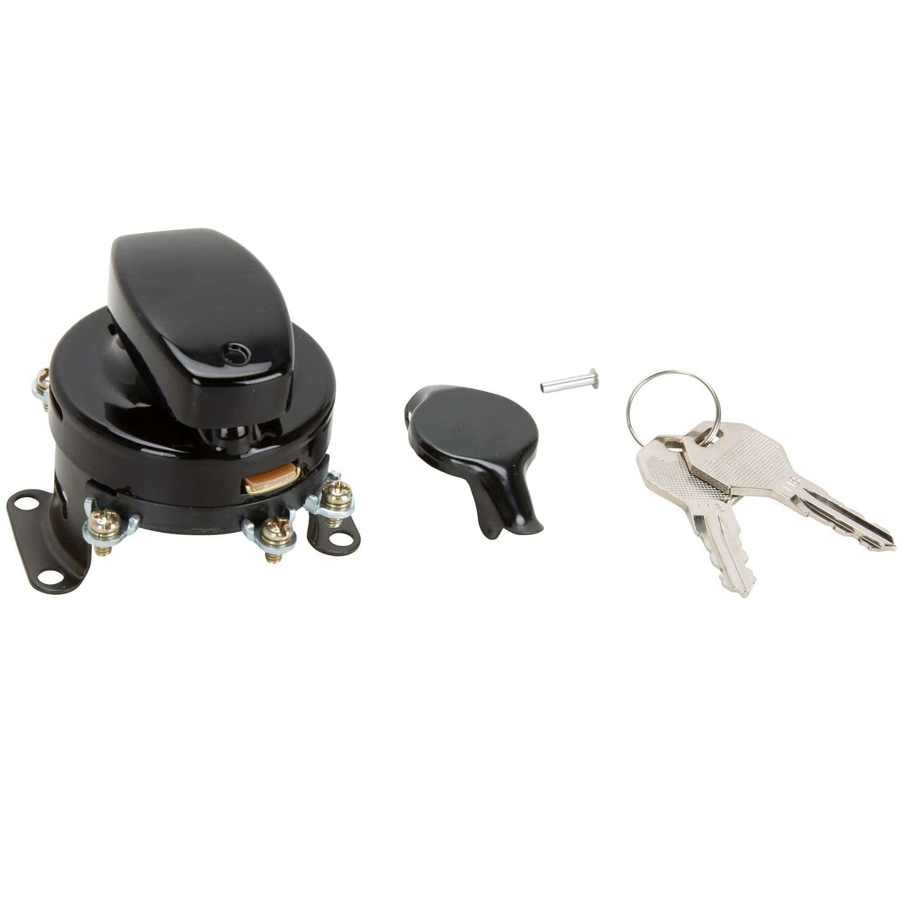 Cycle Standard 5 Post Ignition Key Switch Replaces Harley-Davidson OEM ...