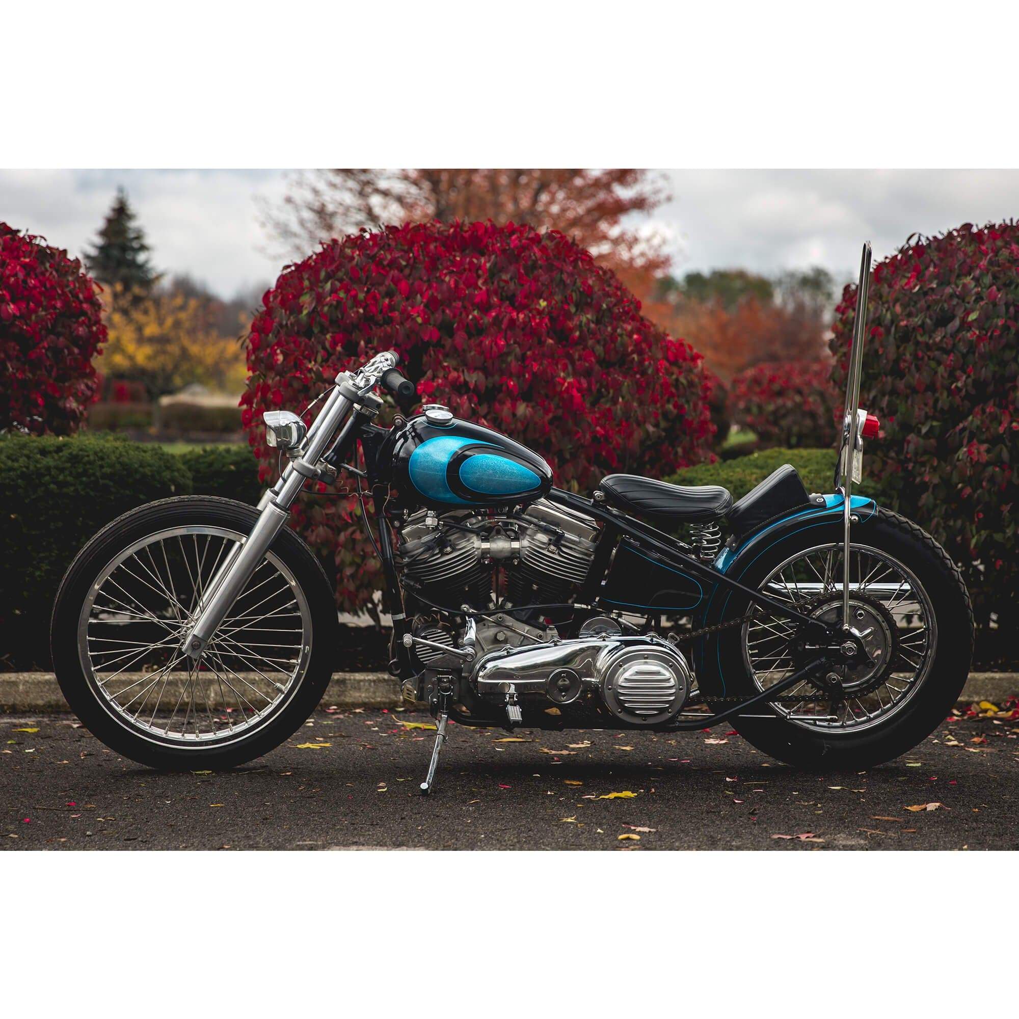 Haifley Bros. Bates Style 2 inch Tuck-n-Roll Solo Seat – Lowbrow Customs