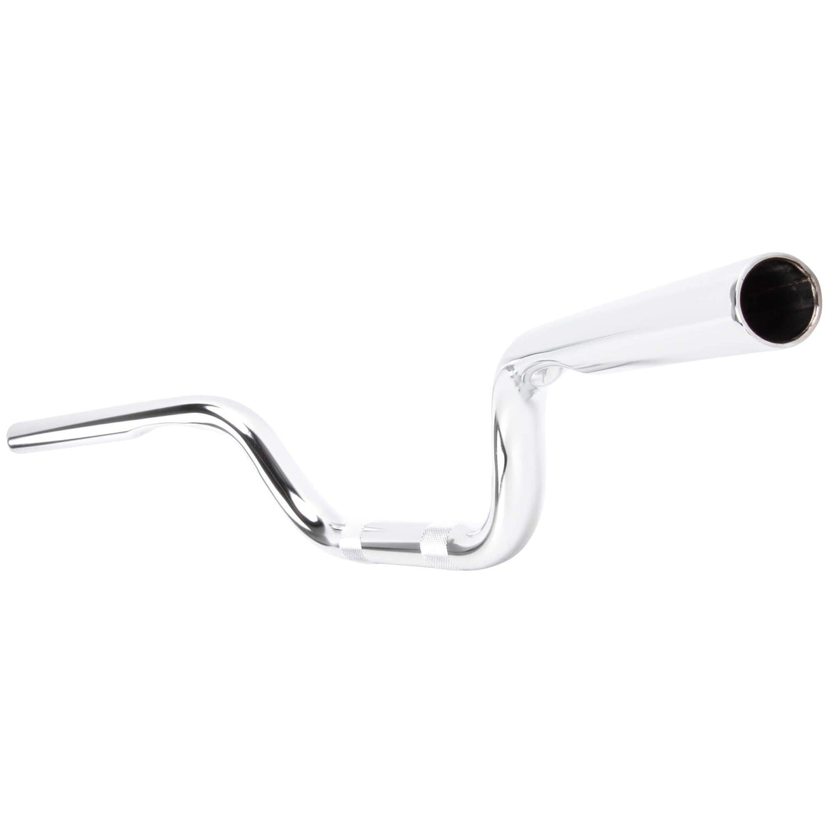 Lowbrow Customs Drag Bar Handlebars - 1 inch - Chrome