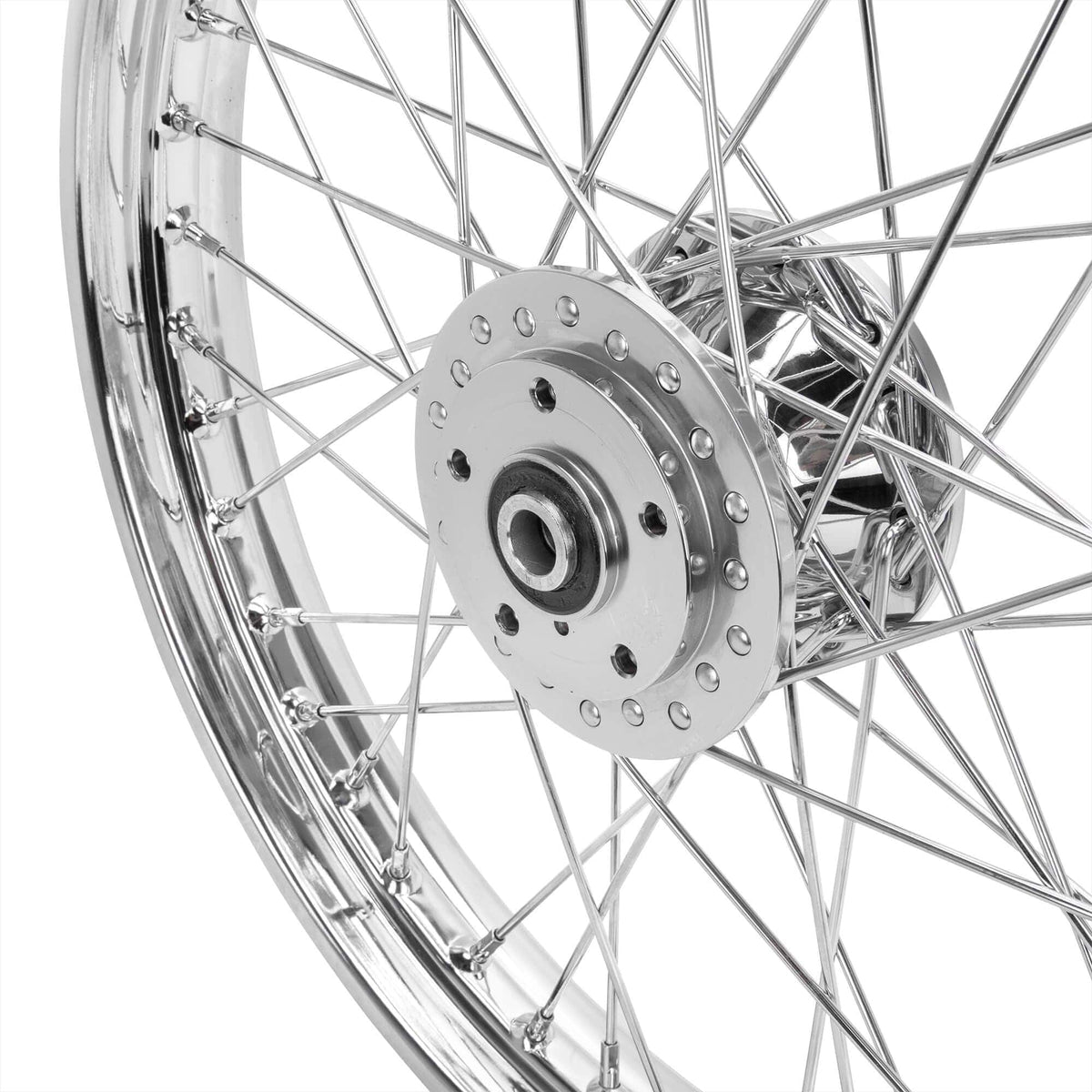 Harley Sportster 21" Front Wheel - Chrome Finish – Lowbrow Customs