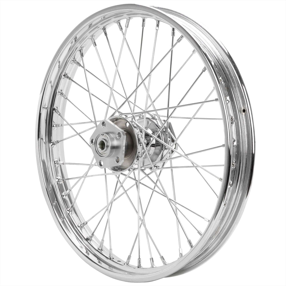 Harley Sportster 21" Front Wheel - Chrome Finish – Lowbrow Customs