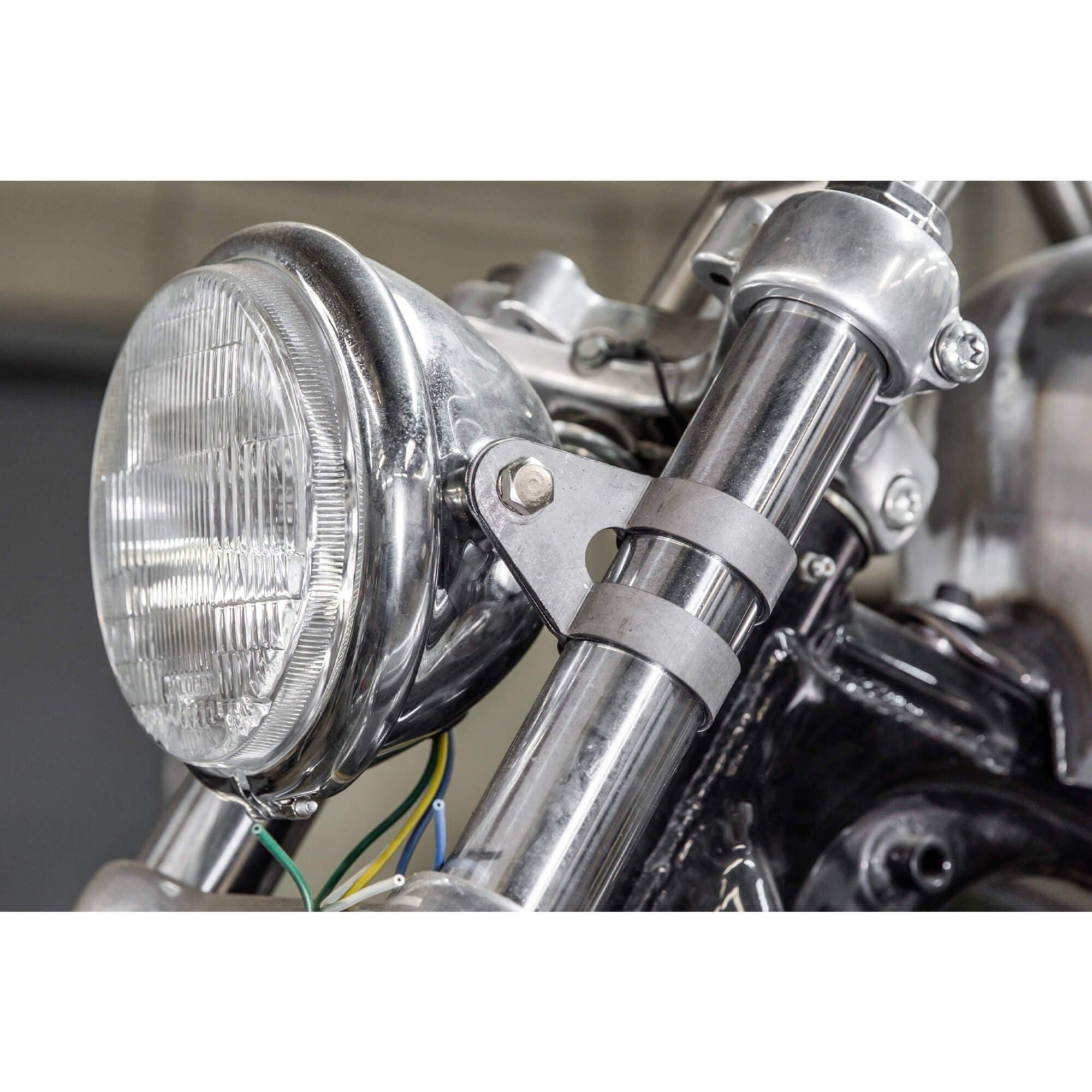 Chrome Headlight Bracket 1948 Panhead Review: Harley Panhead Specs ...