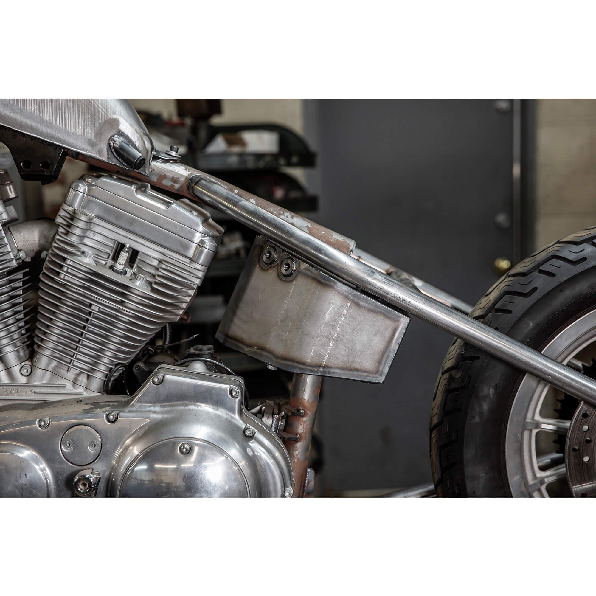 Horseshoe Oil Tank for Lowbrow Customs Weld-On Sportster Hardtails and