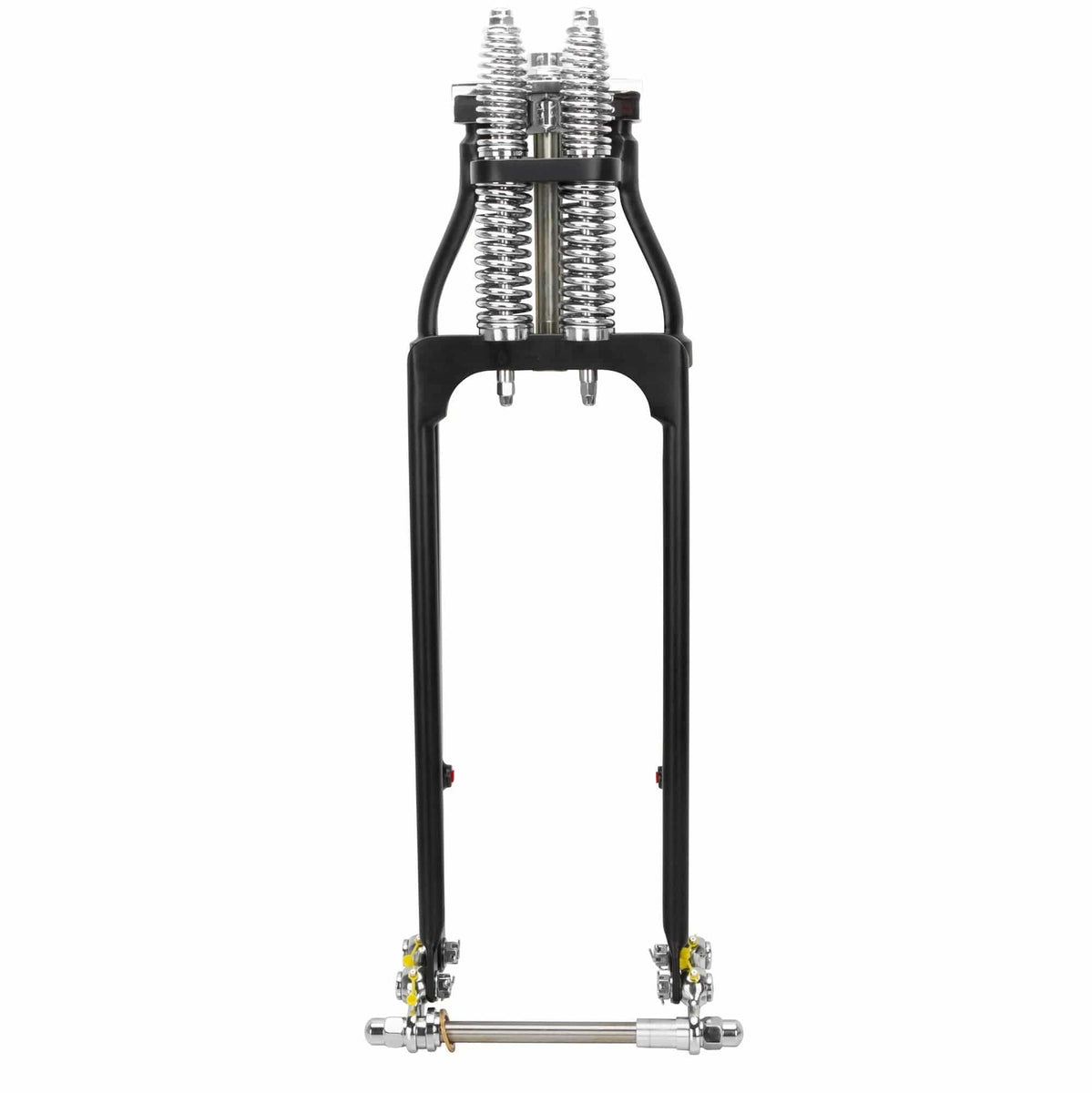 Hardbody Gen 2 Springer Front End - Wide Style 2" Over Black – Lowbrow ...