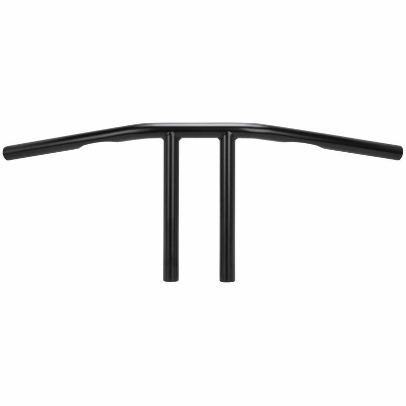T-Bars Handlebars - 8" Rise - 1" Diameter - Black Finish for Harley Da ...