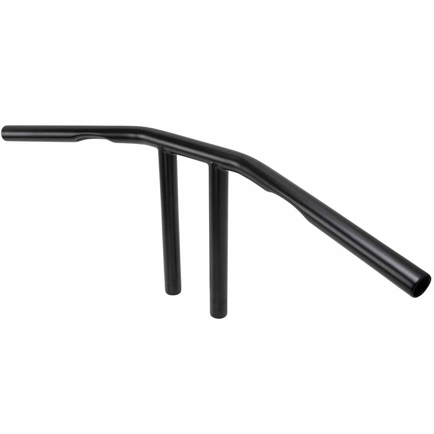 T-Bars Handlebars - 8" Rise - 1" Diameter - Black Finish for Harley Da ...