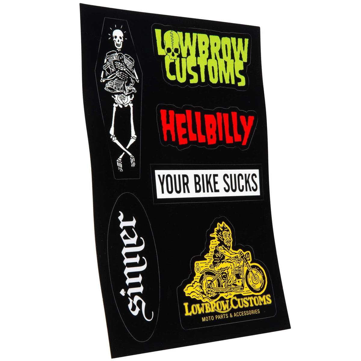 Lowbrow Customs Sticker Sheet No. 1
