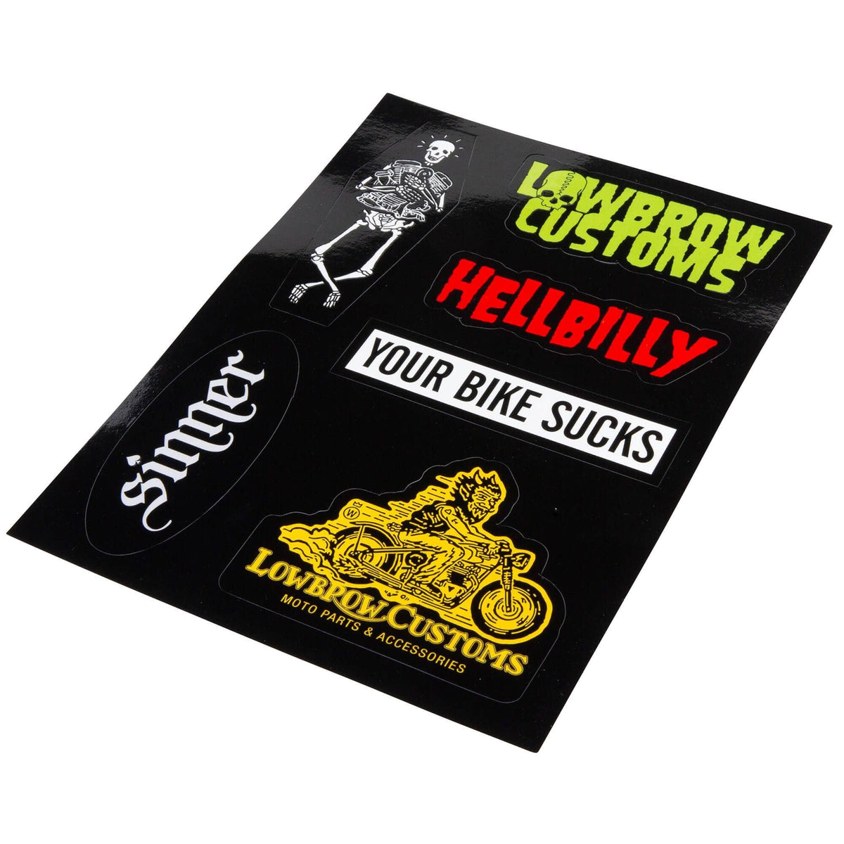 Lowbrow Customs Sticker Sheet No. 1