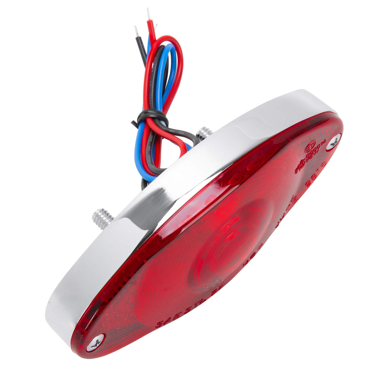 Cycle Standard Cat Eye LED Tail Light - Chrome – Lowbrow Customs