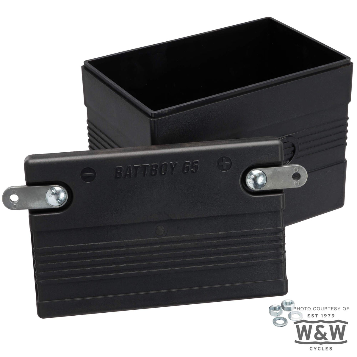 Bates BattBoy 65 Battery Box 1965-84 Harley-Davidson FL FLH and 1967-78 ...