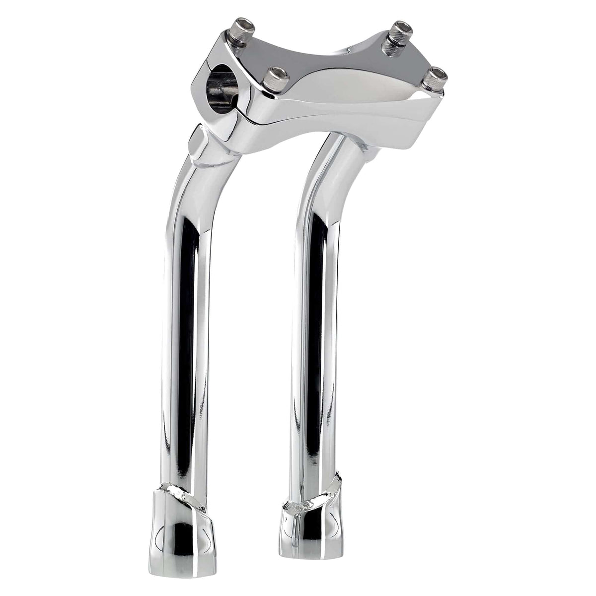 Biltwell Murdock Pullback Risers - Chrome - 10 inch – Lowbrow Customs