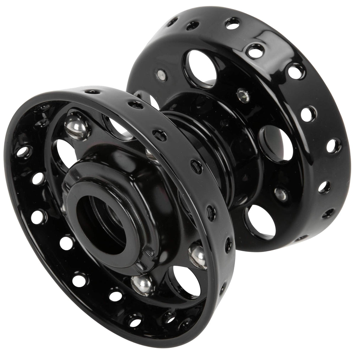 Mullins Chain Drive Richmond Spool Hub - Black – Lowbrow Customs
