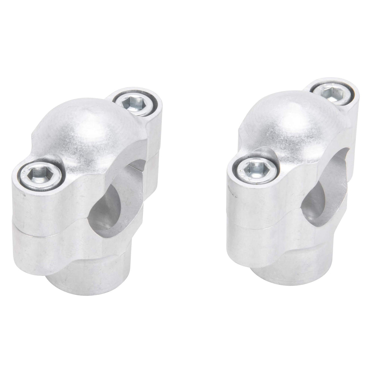 Lowbrow Customs Smooth 1" Handlebar Springer Risers - Aluminum