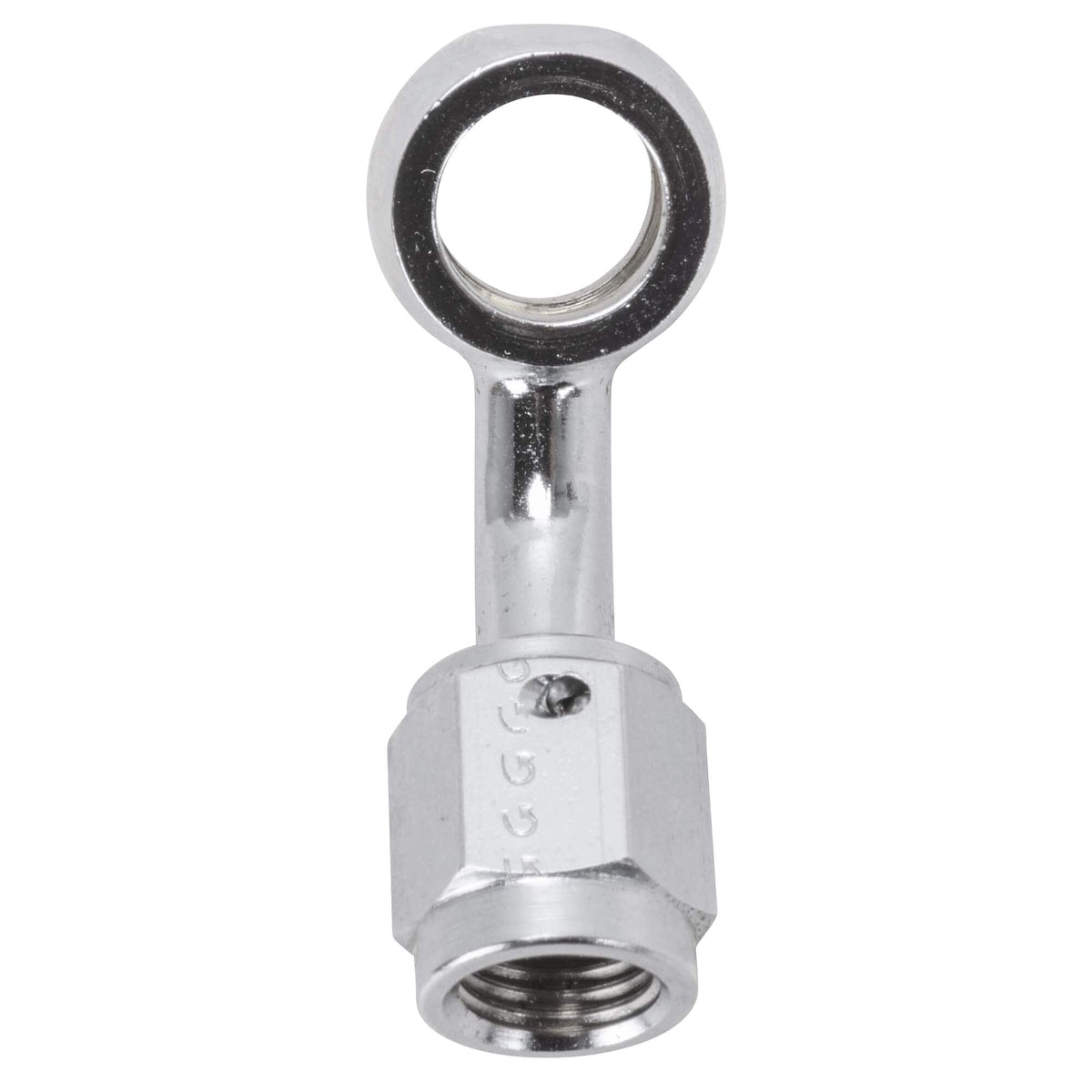 Goodridge 45 Degree Female Banjo Fitting - Chrome – Lowbrow Customs