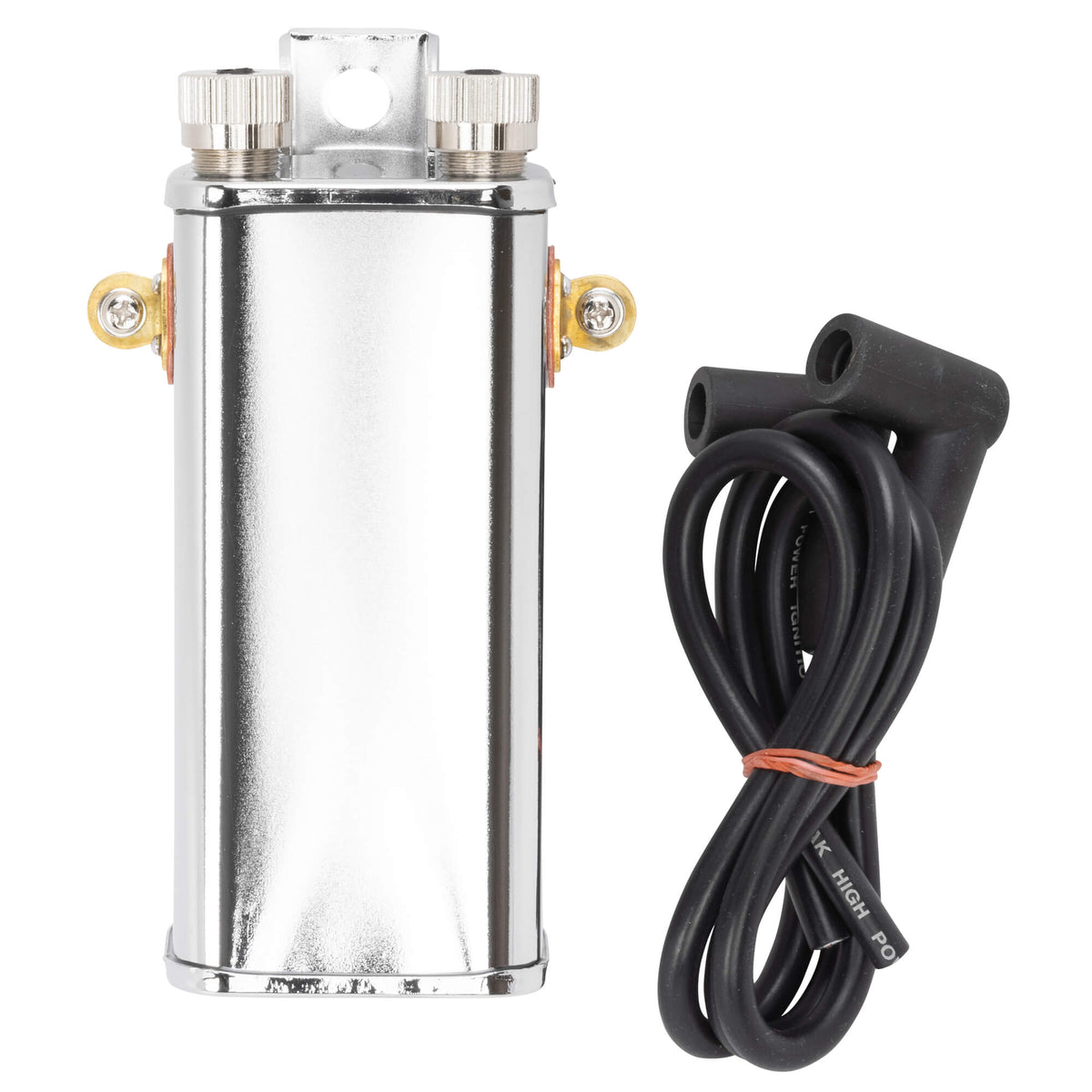 Cycle Standard Chrome 12V Square Coil 1948-60 Harley-Davidson Big Twins ...