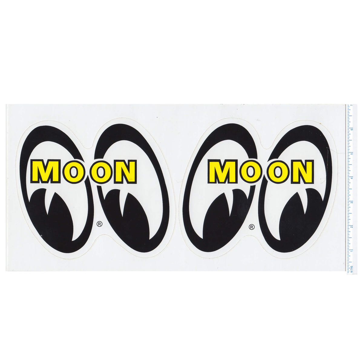 Mooneyes Pair of Mooneyes Stickers - Large – Lowbrow Customs