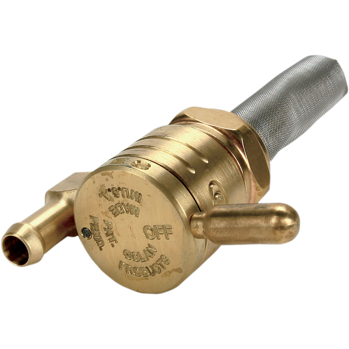 Golan Products Inc. 22MM Click-Slick Petcock - Round Body - Raw Brass ...