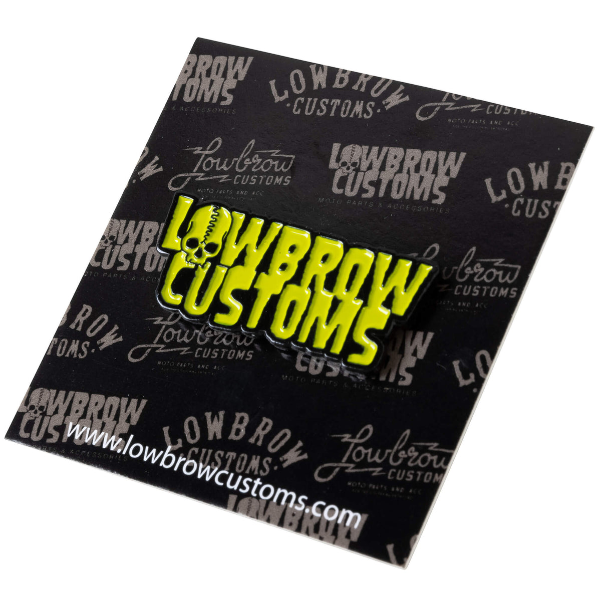 Lowbrow Customs Logo Lapel Pin