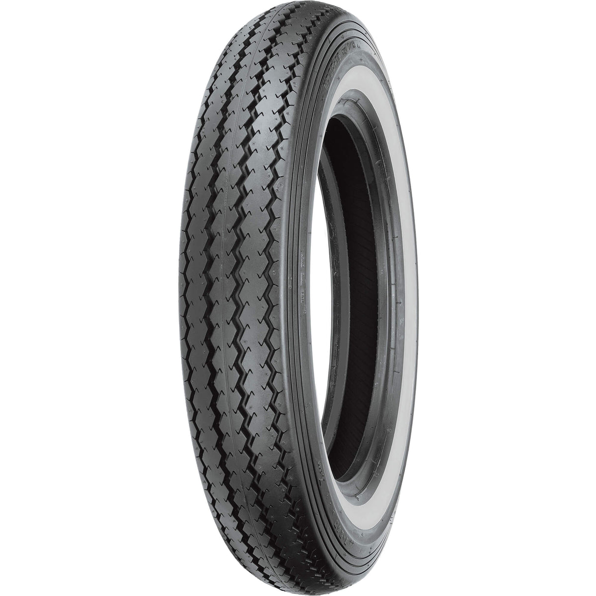 Shinko Motorcycle Tires Classic 240 Whitewall Front/Rear Motorcycle ...