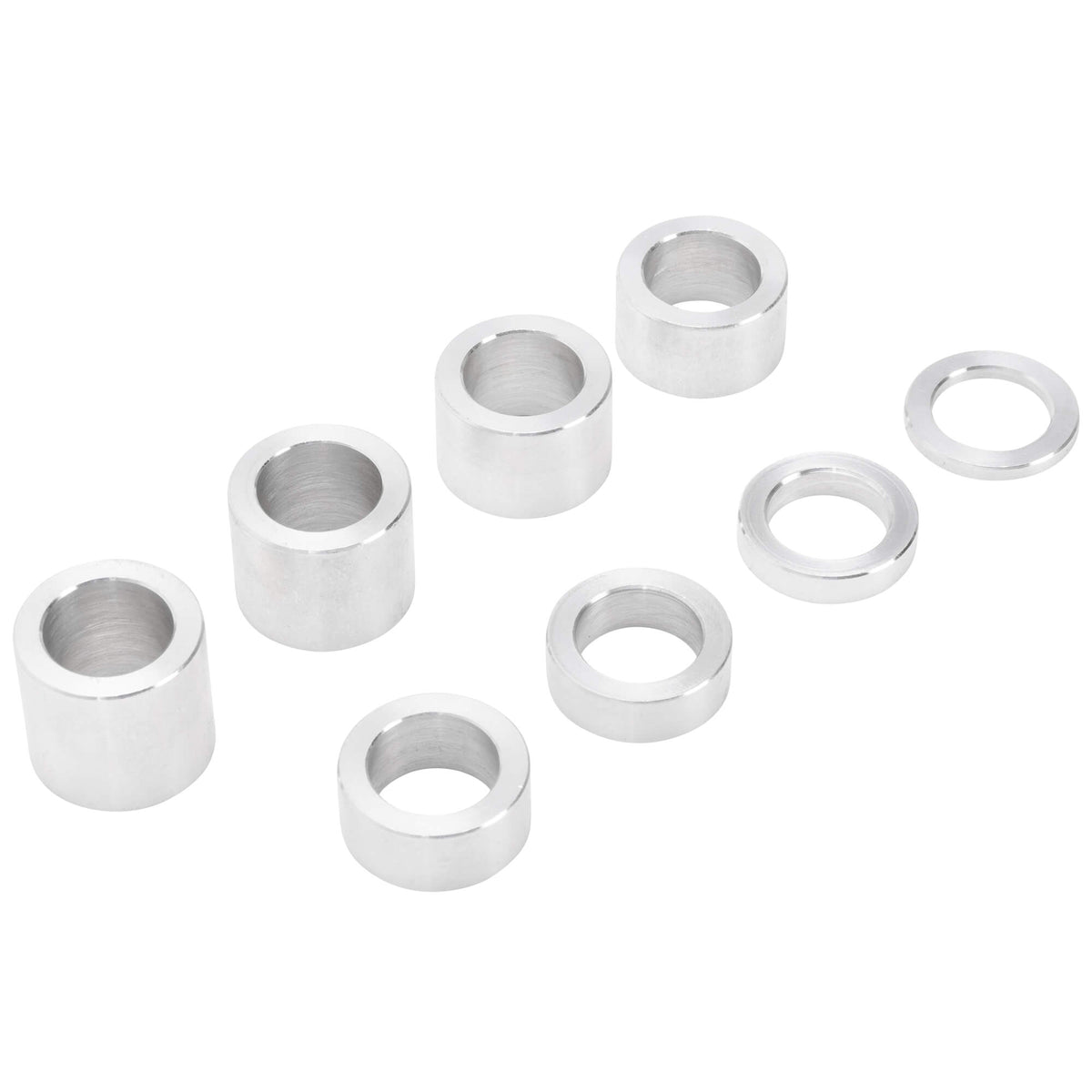 Lowbrow Customs 8 Piece Aluminum Wheel Axle Spacer Kit - 1.125 inch O.D ...