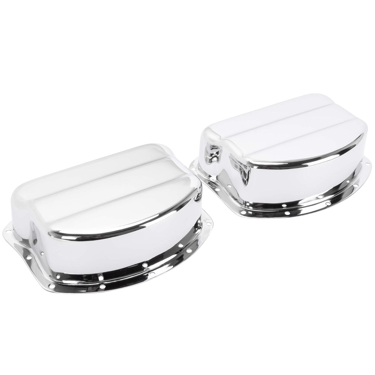 Cycle Standard Rocker Box Covers - Chrome - 1948-65 Harley-Davidson ...