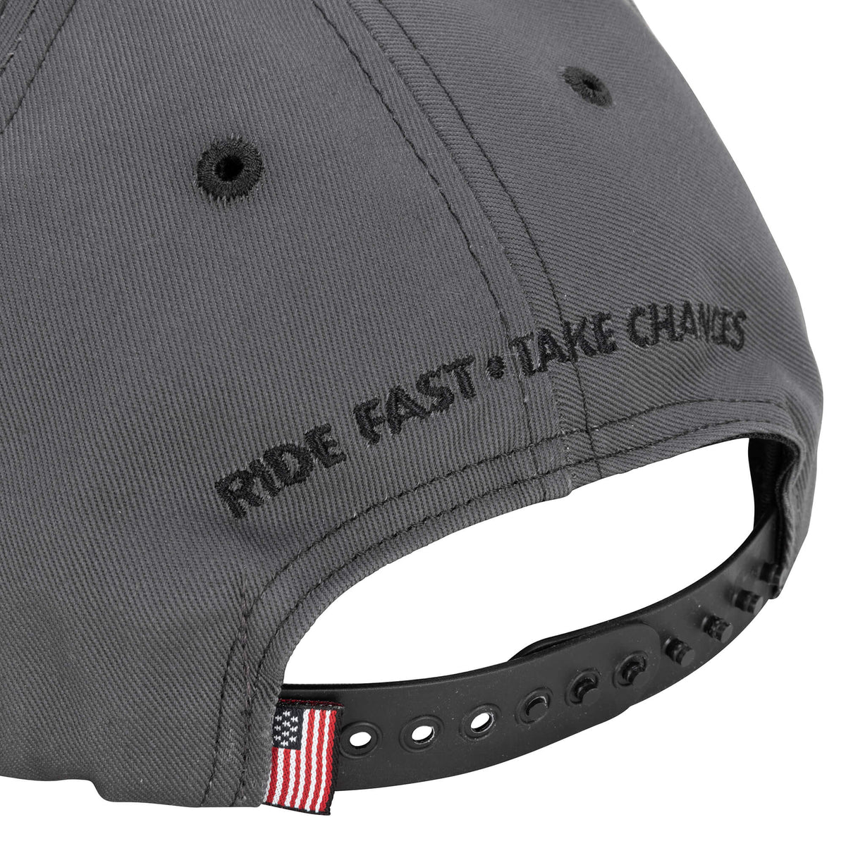 Lowbrow Customs Ride Fast Take Chances Premium Snap Back Hat - USA Made