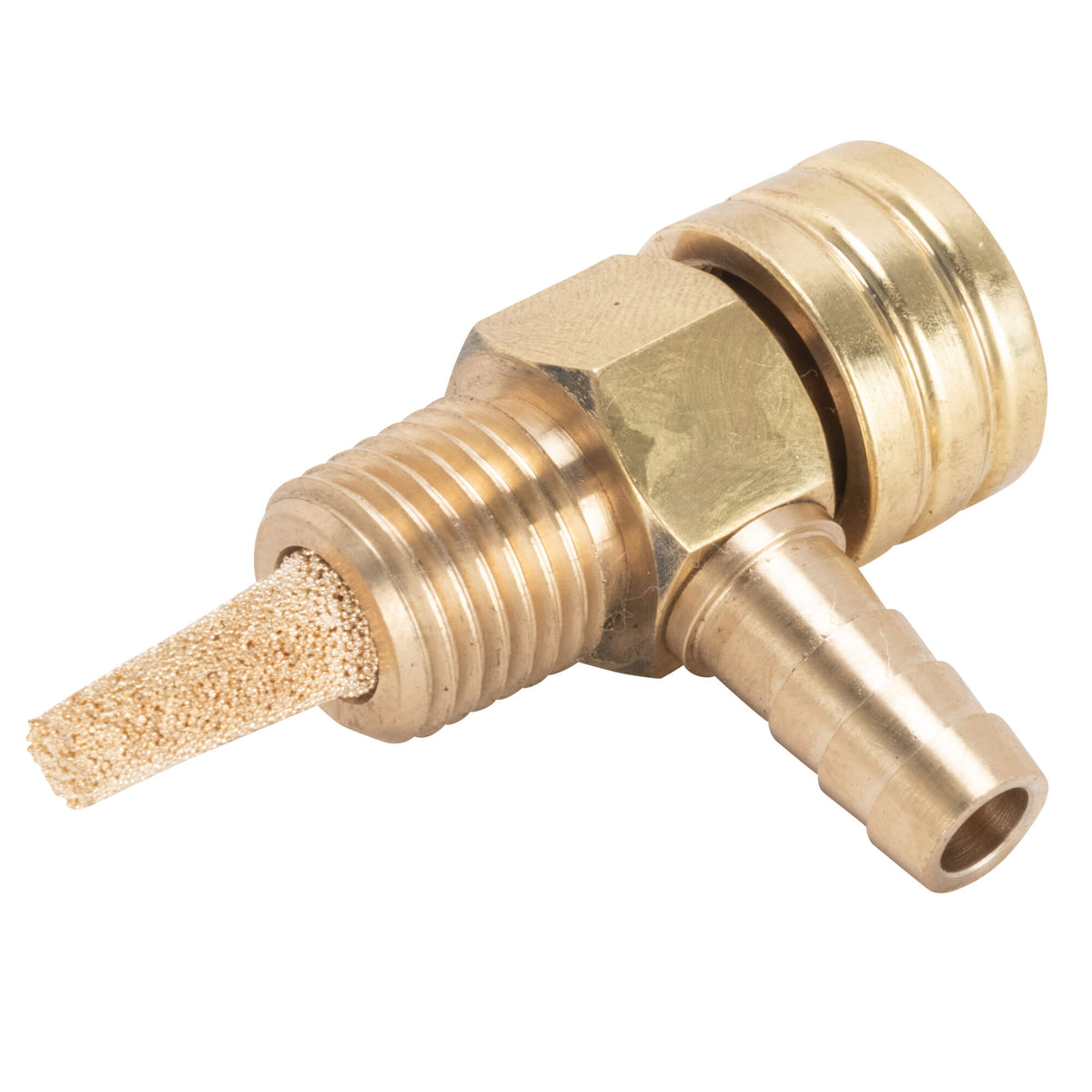 Prism Supply Co. 1/4 inch NPT 90 Degree Petcock - Brass – Lowbrow Customs