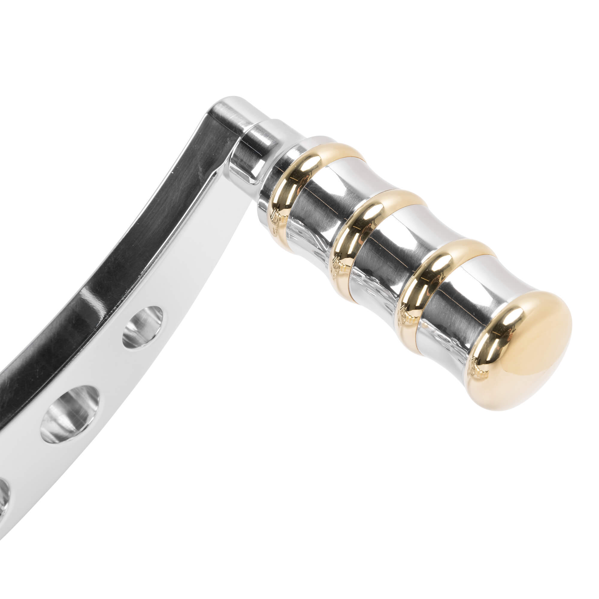 Kustom Tech Vintage Line Forward Controls - Auminum & Brass - 1986-99 ...