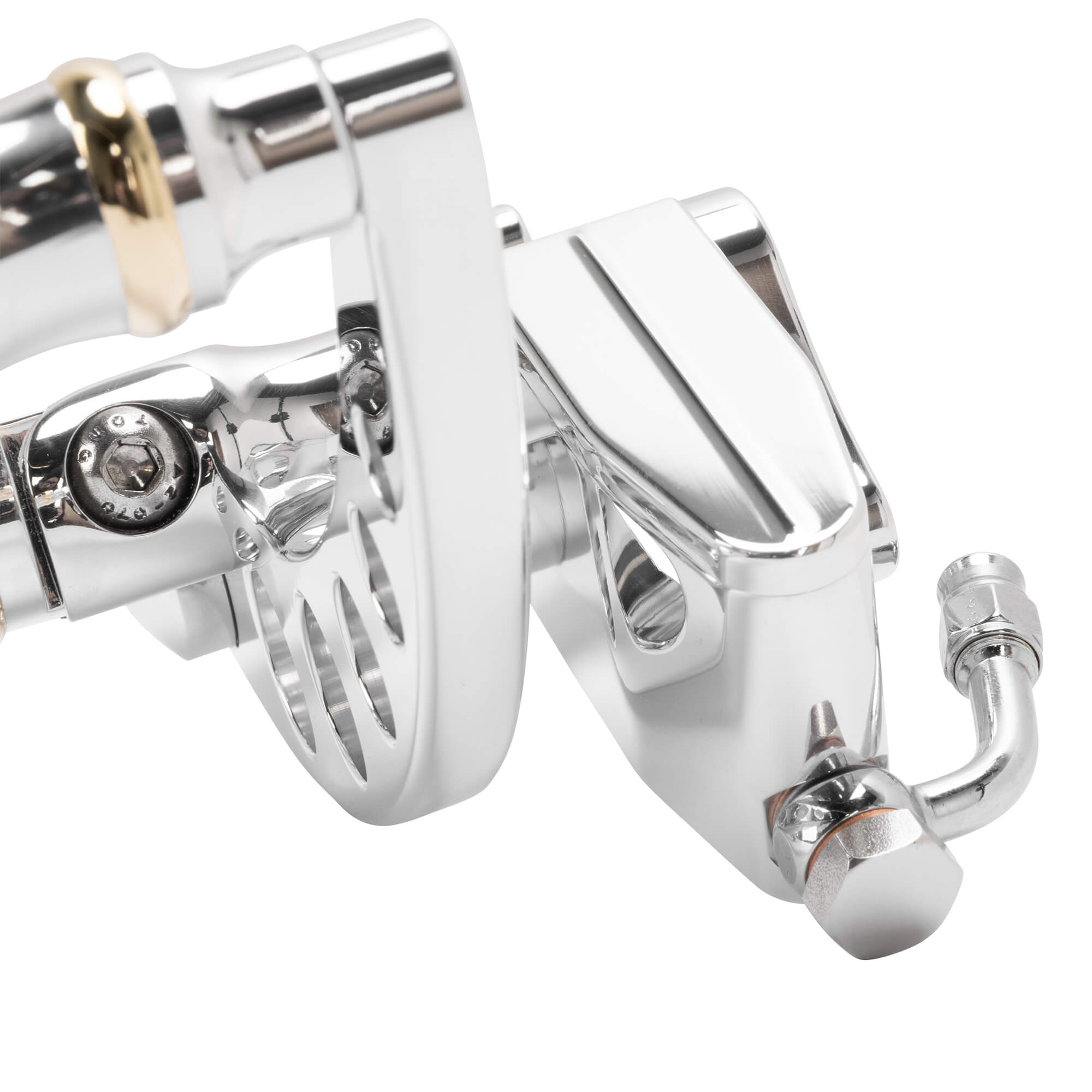 Kustom Tech Vintage Line Forward Controls - Auminum & Brass - 1986-99 ...