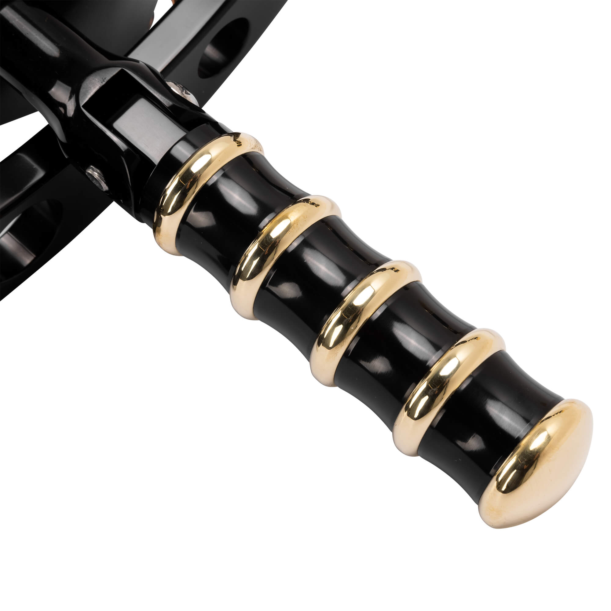 Kustom Tech Vintage Line Forward Controls - Black & Brass - 1986-99 ...