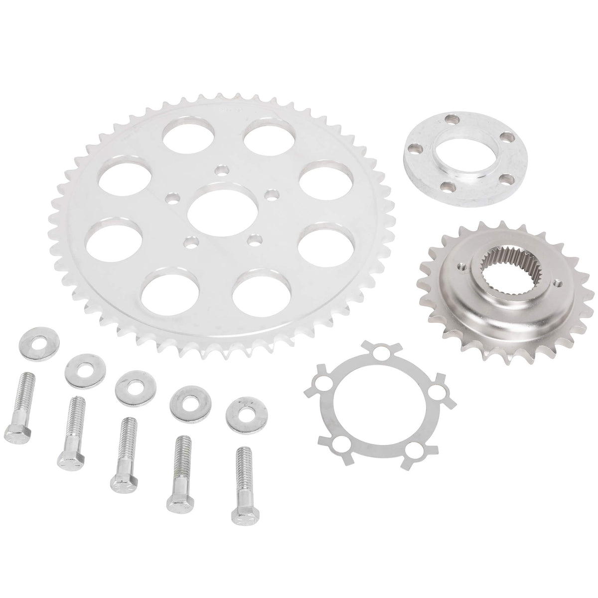 Lowbrow Customs Belt to Chain Conversion Kit Harley-Davidson Dyna 2000 ...