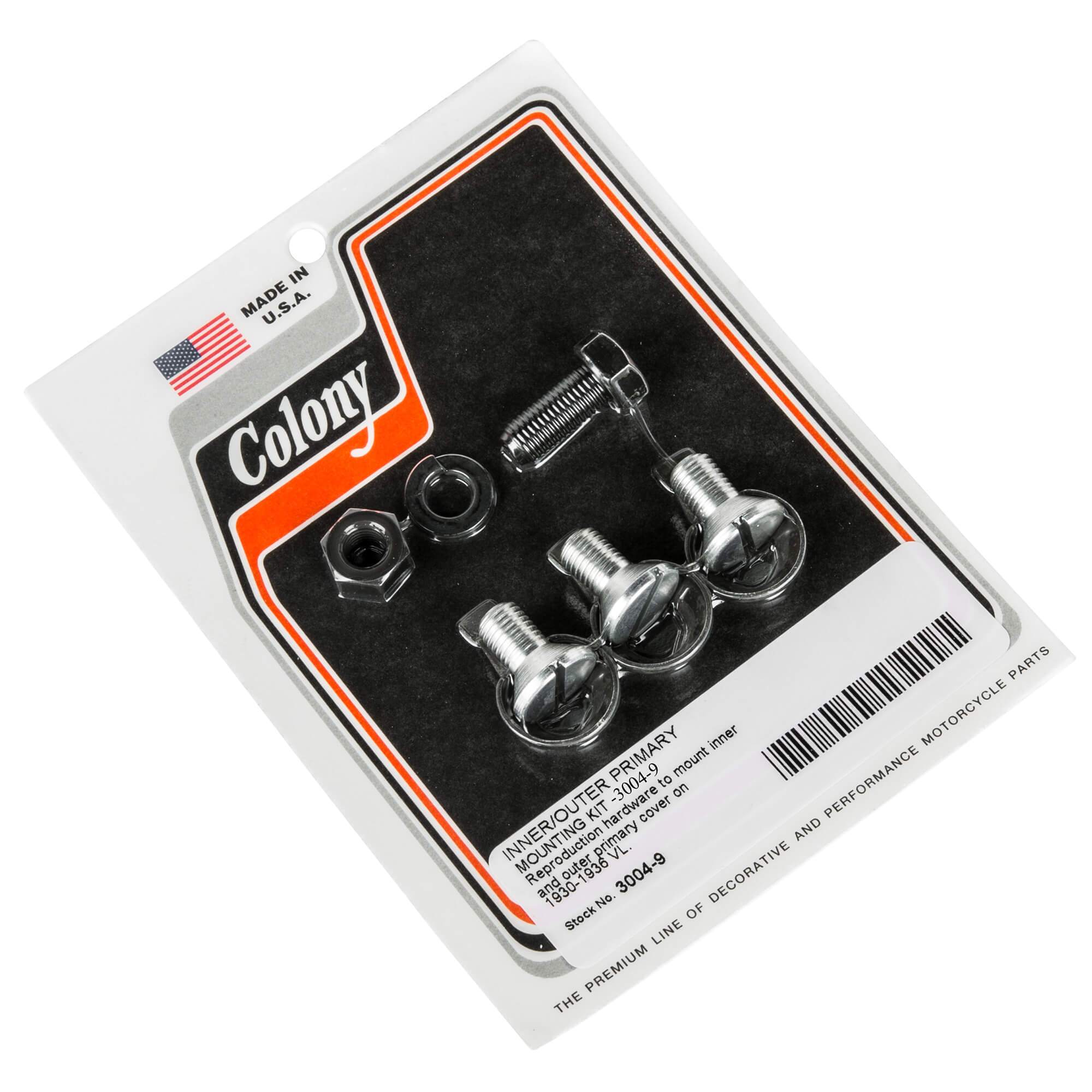Colony Machine #3004-9 Inner Outer Primary Mounting Kit 1930-1936 ...