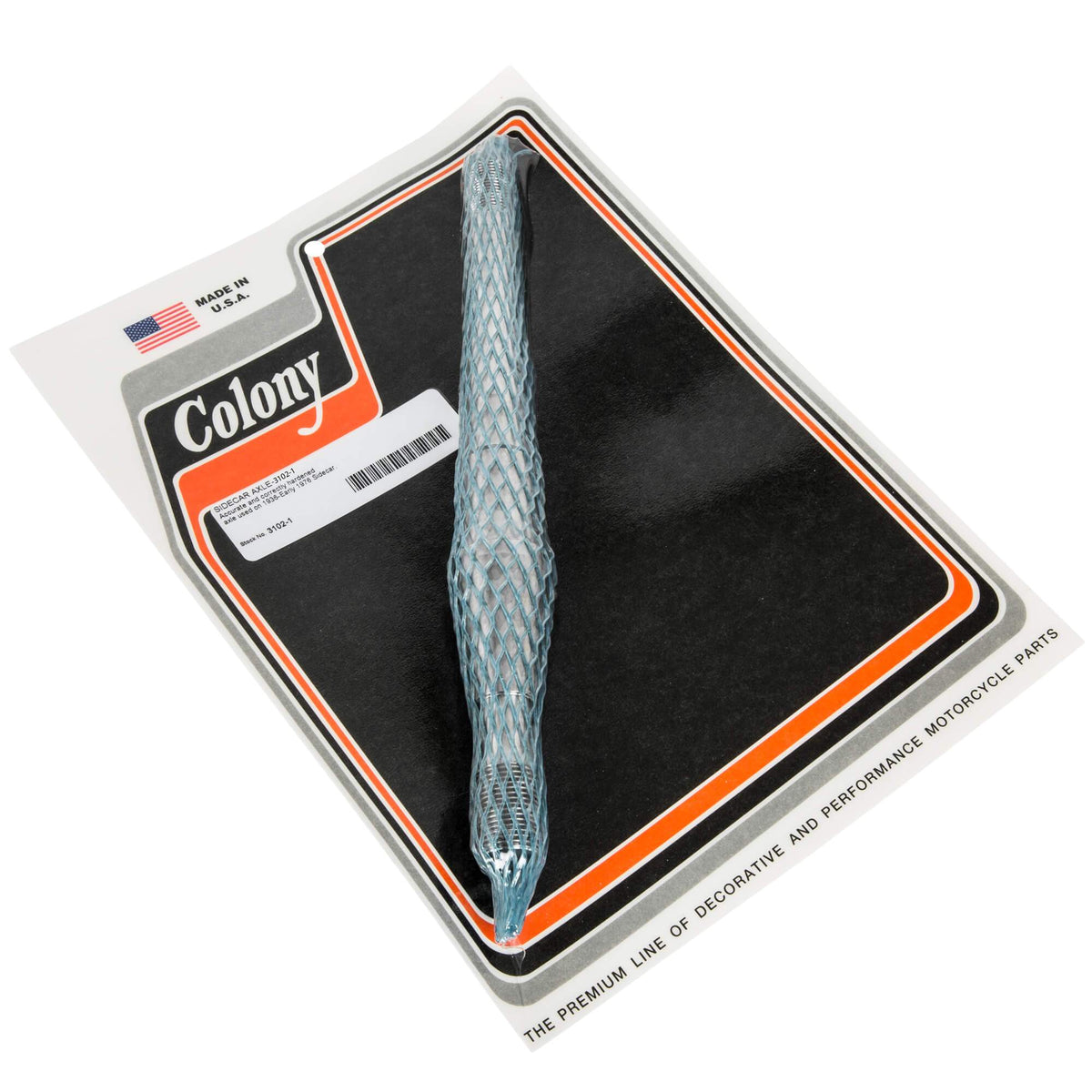 Colony Machine #3102-1 Sidecar Axle 1936-E1976 Harley-Davidson Sidecar ...