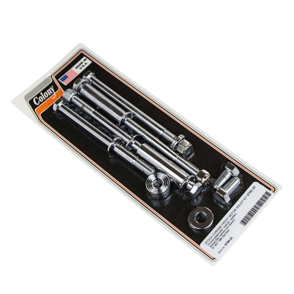 Colony Machine #9798-20 Front Motor Mount Kit Stock 1957-1984 Harley ...