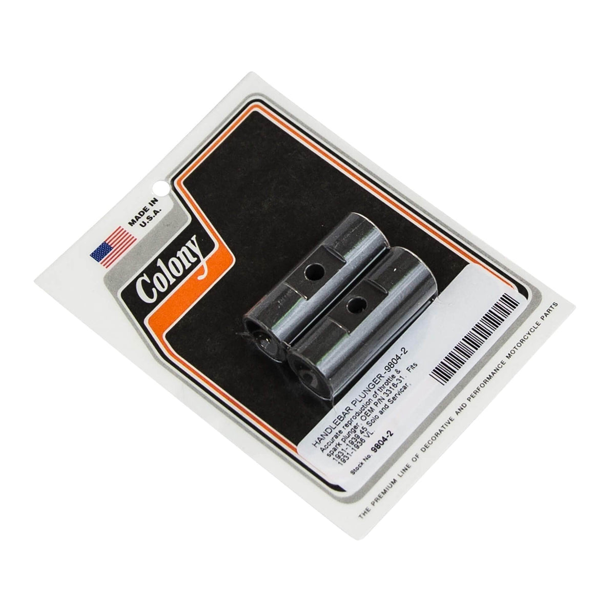 Colony Machine #9804-2 Handlebar Plunger 1931-1939 Harley-Davidson 45 ...