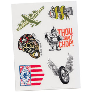 Custom Motorcycle Decals, Stickers & Graphics for Bikers – Lowbrow Customs