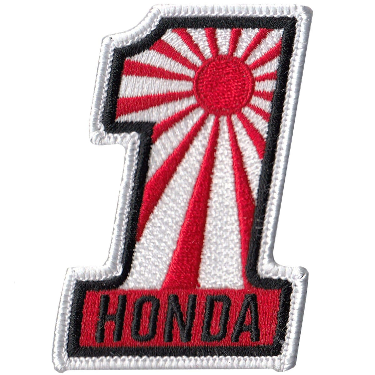 Lowbrow Customs #1 Rising Sun Honda Motorcycle Patch