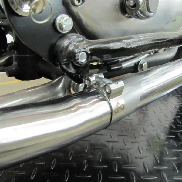 Cycle Standard Stainless Steel Exhaust Clamps 1-1/2 inch - Made in the ...