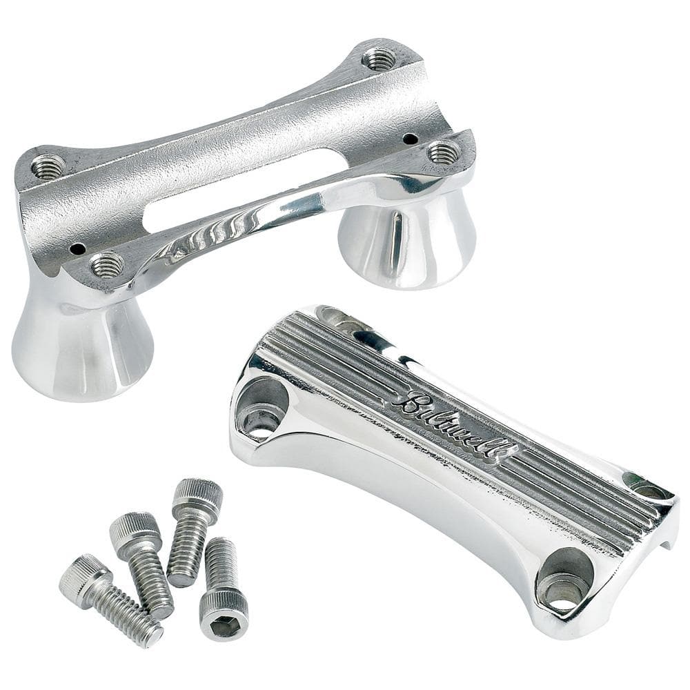 Biltwell Thunder Risers - Polished Stainless – Lowbrow Customs
