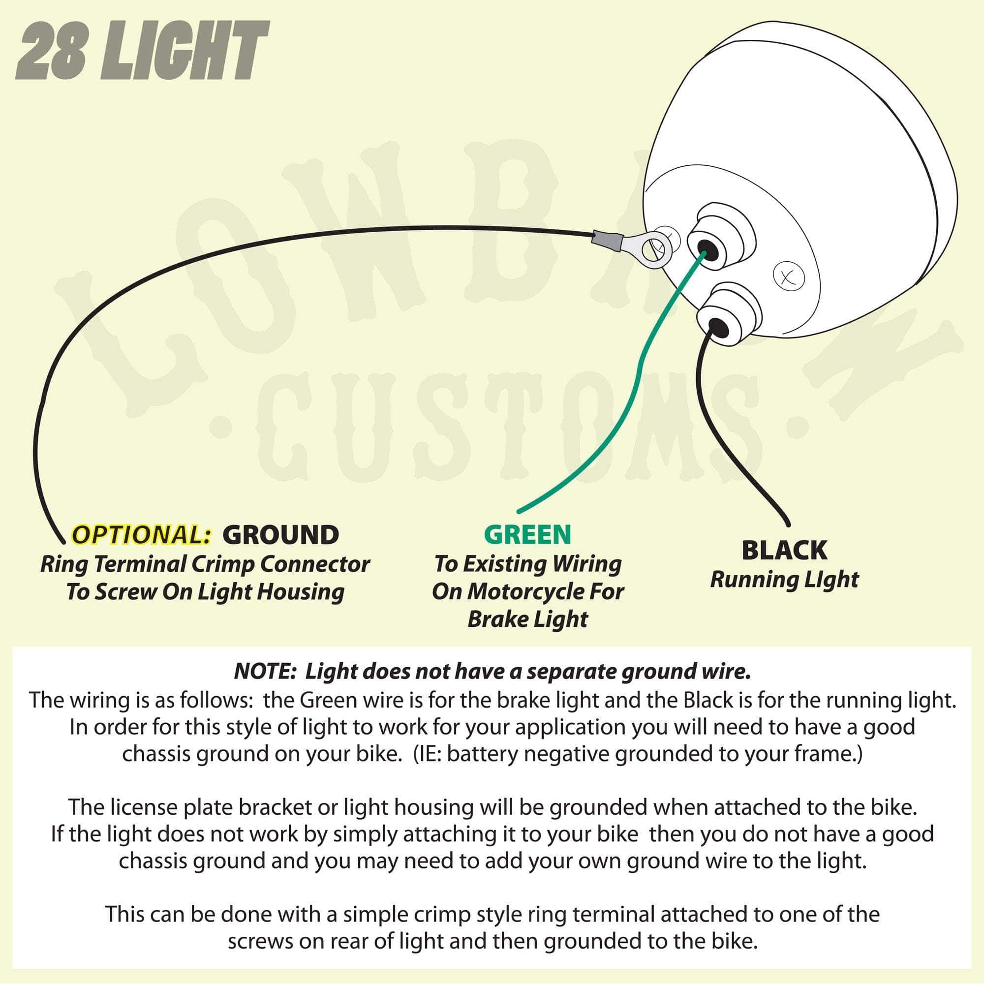 No School Choppers 1928 - 1932 Ford Duolamp - Original Red Lens - Model ...