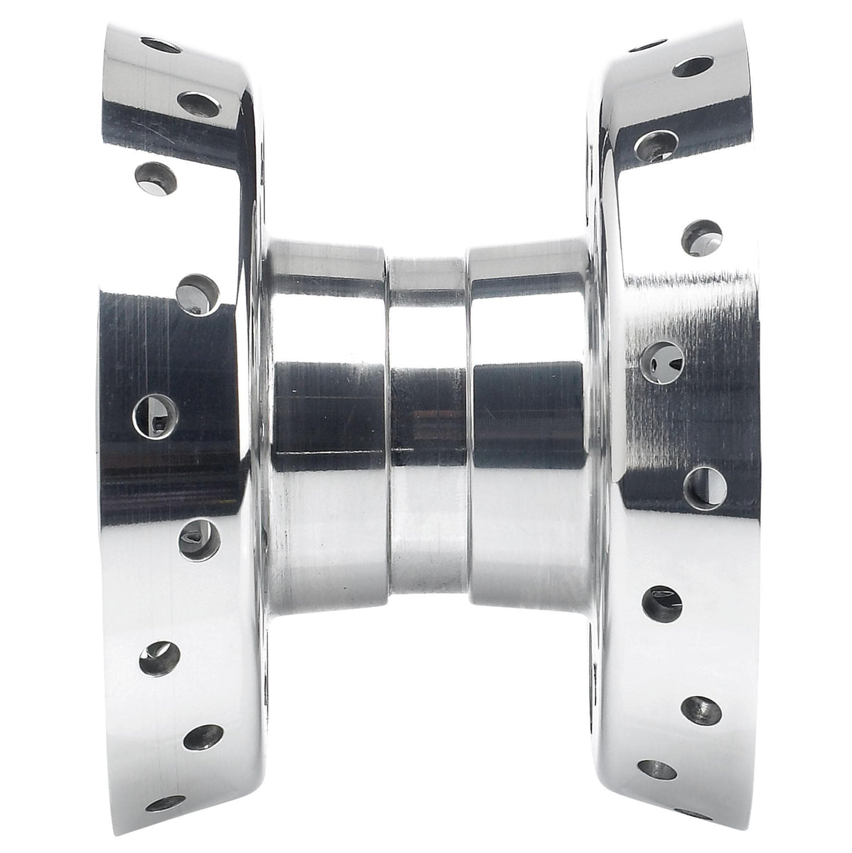 Mullins Chain Drive Richmond Spool Hub - Polished – Lowbrow Customs